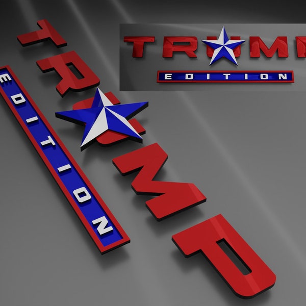 Trump Edition Emblem - Etsy