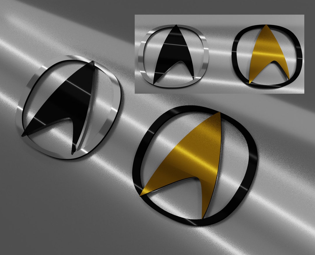CUSTOM Sci Fi Acura Trek Emblem, Car Truck SUV Accessory, Badge ,3D ...