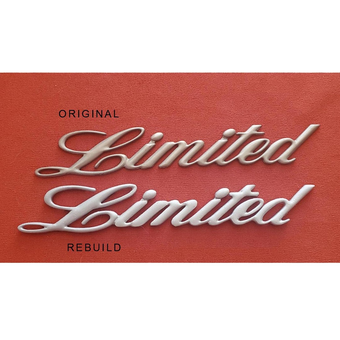Vintage-style Buick LIMITED Emblem Badge: Mod 3D Car Mascot Ornament - Etsy