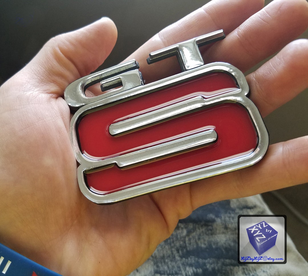 Pair of Custom GTS Emblems for Gran Turismo Sport Gift for - Etsy