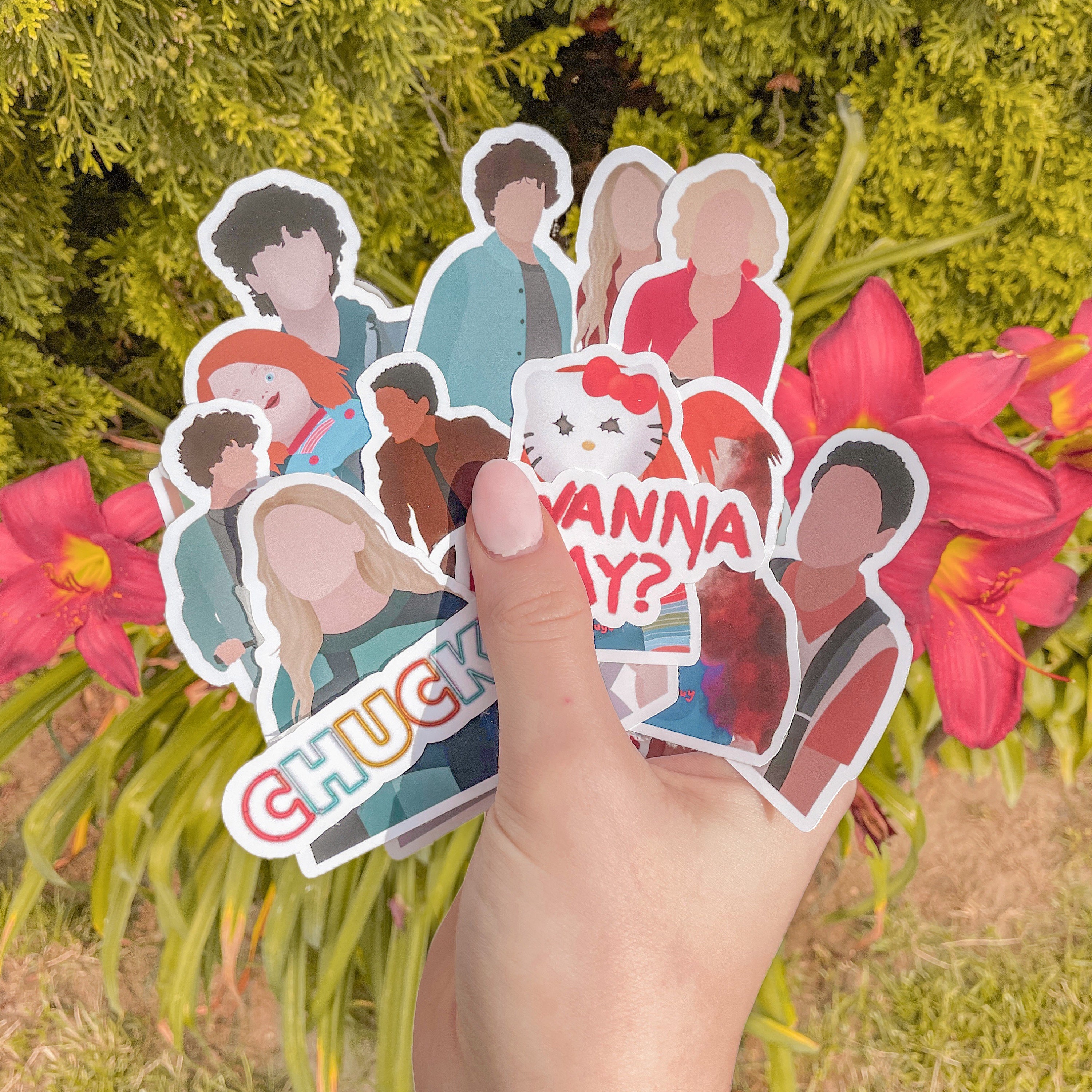 Chucky Sticker Pack - Etsy