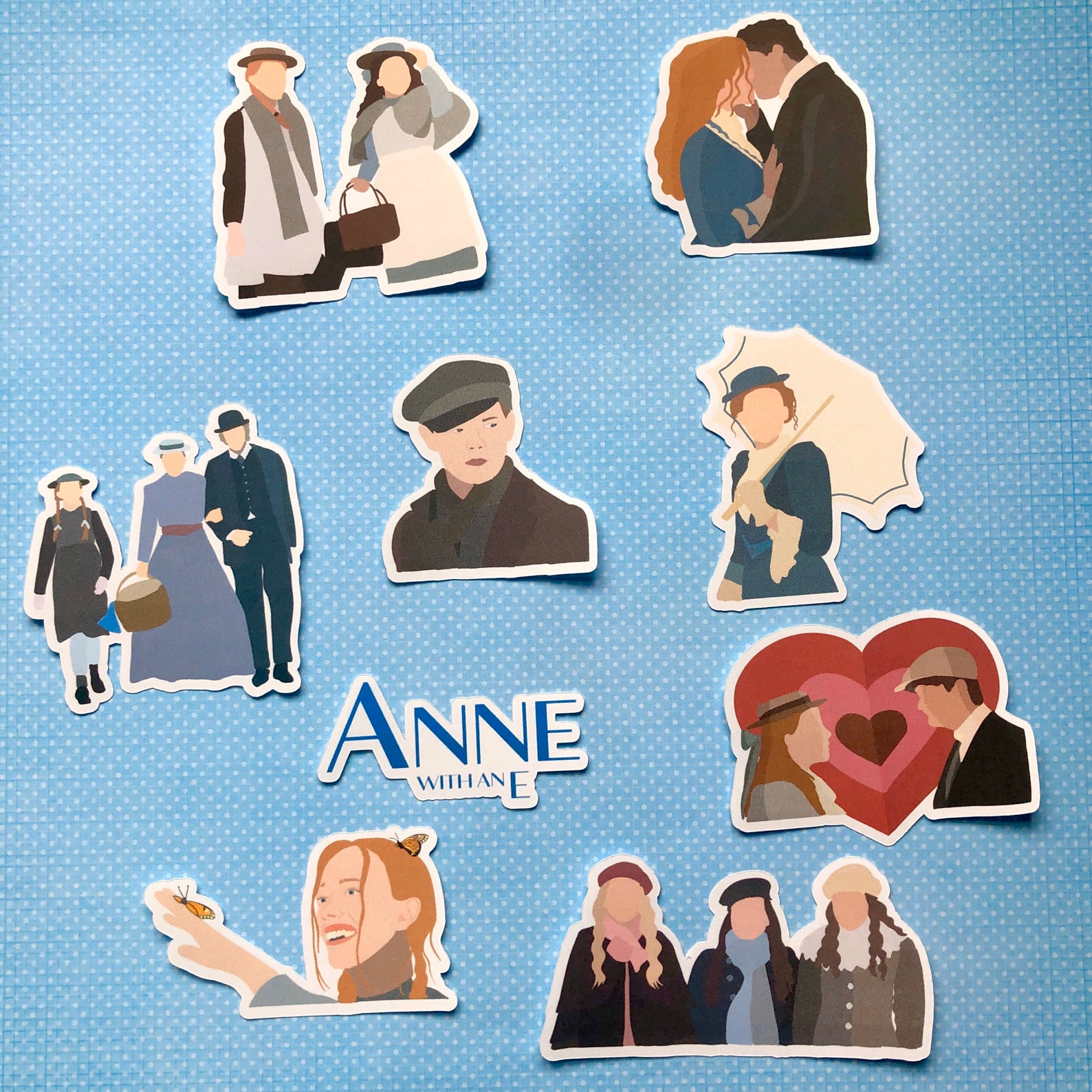 Anne With an E Sticker Pack | Etsy