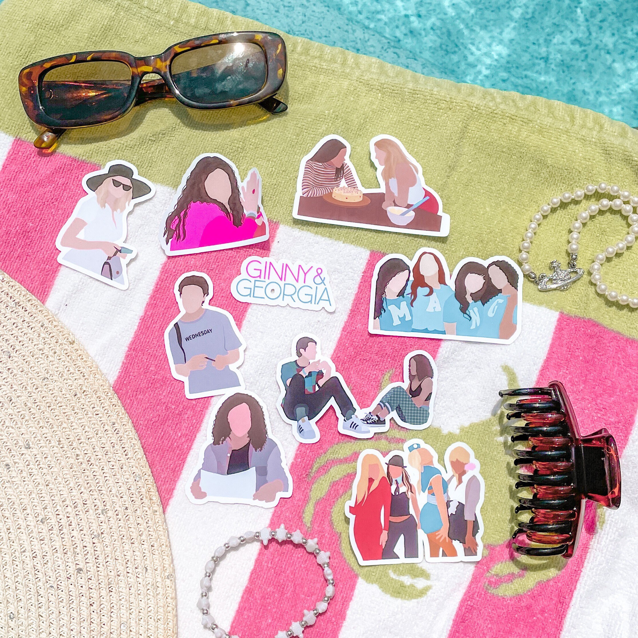Ginny and Georgia Sticker Pack - Etsy Canada