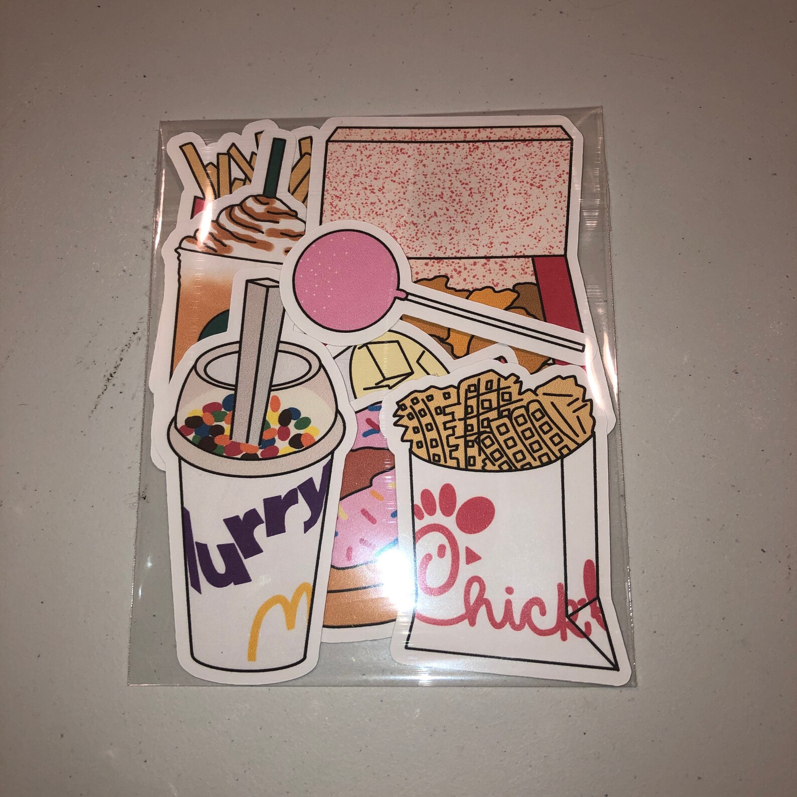 Food and Drink Sticker Pack | Etsy