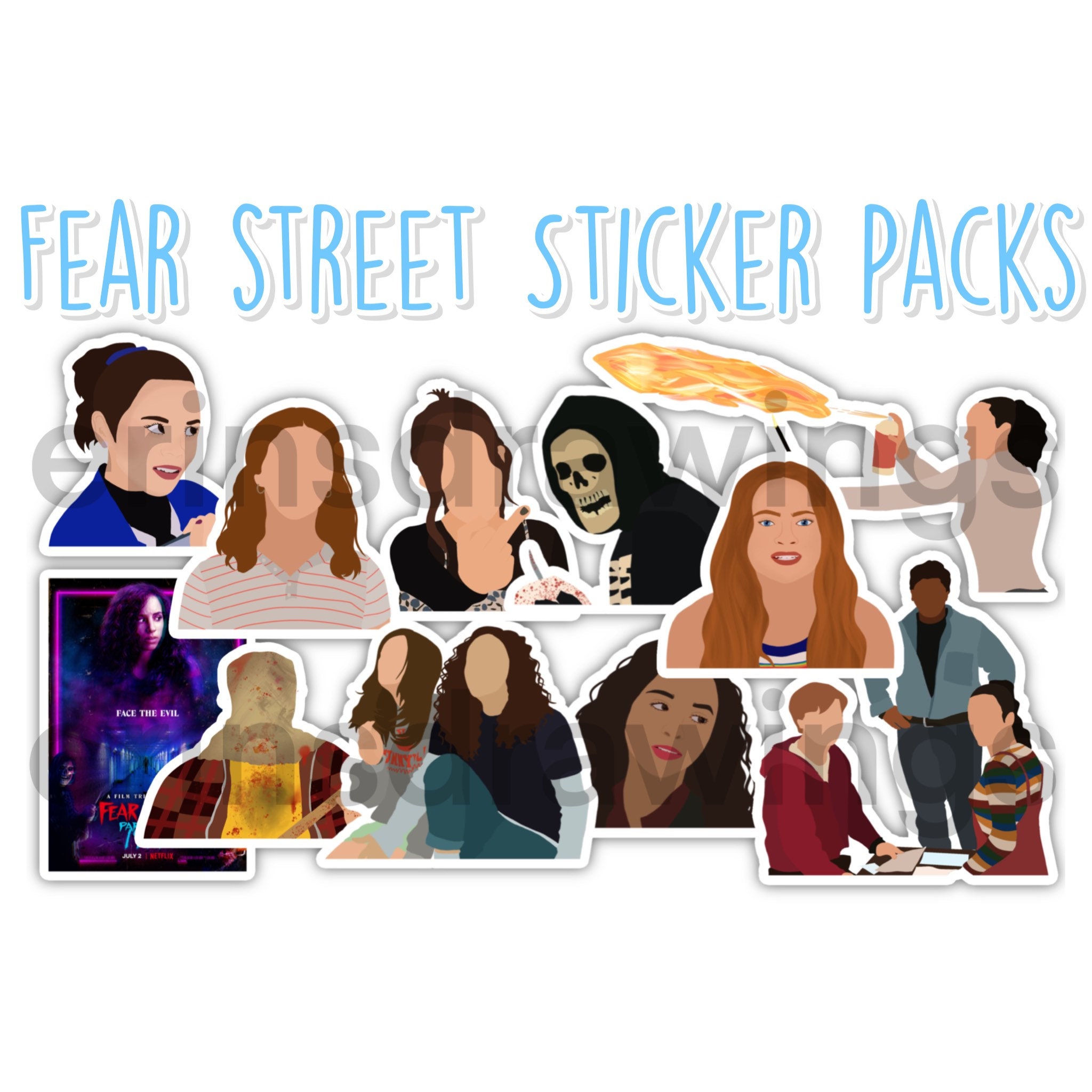 Fear Street Sticker Pack - Etsy.de