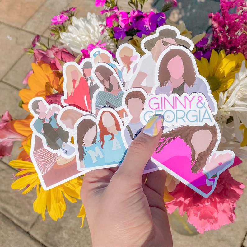 Ginny and Georgia Sticker Pack - Etsy Canada