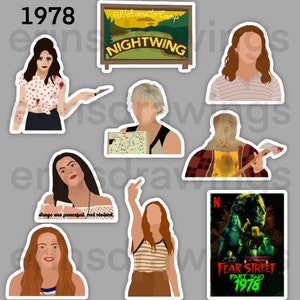 Fear Street Sticker Packs - Etsy