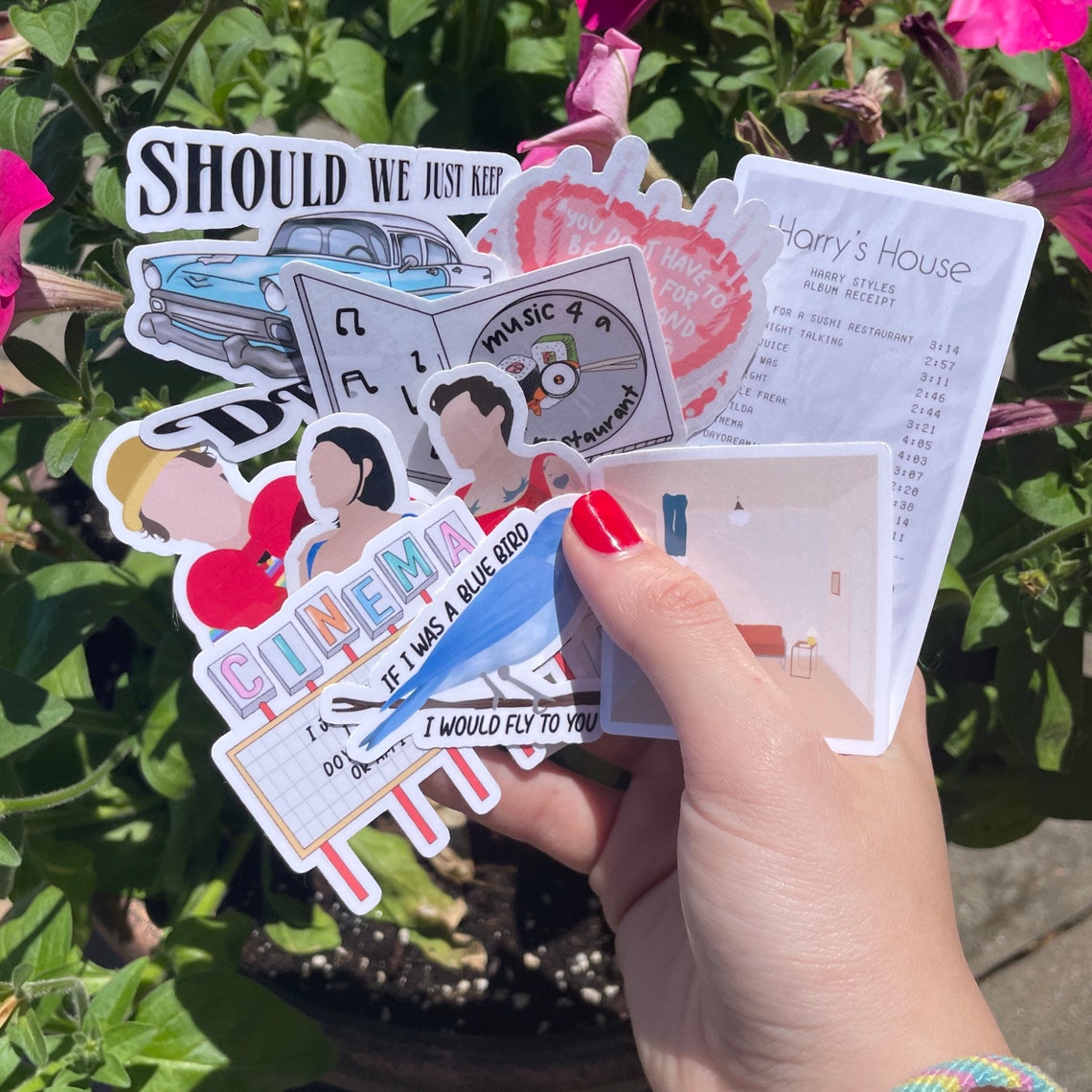 Harry Styles Sticker Packs - Etsy