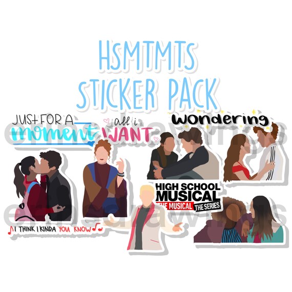 Highschool Musical the Musical the Series Sticker Pack | Etsy