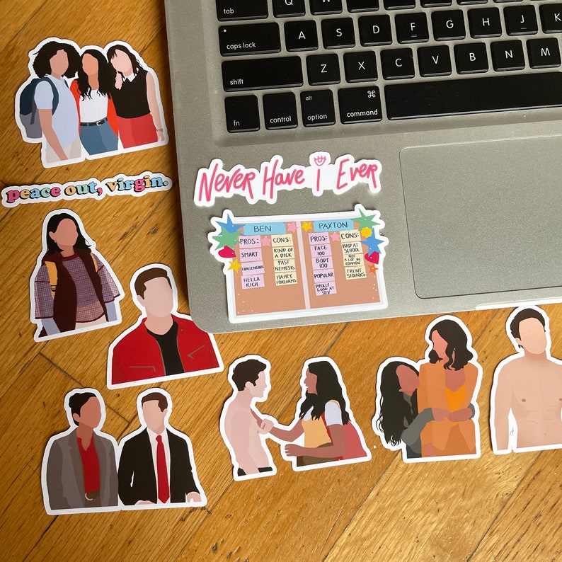 Never Have I Ever Sticker Pack - Etsy