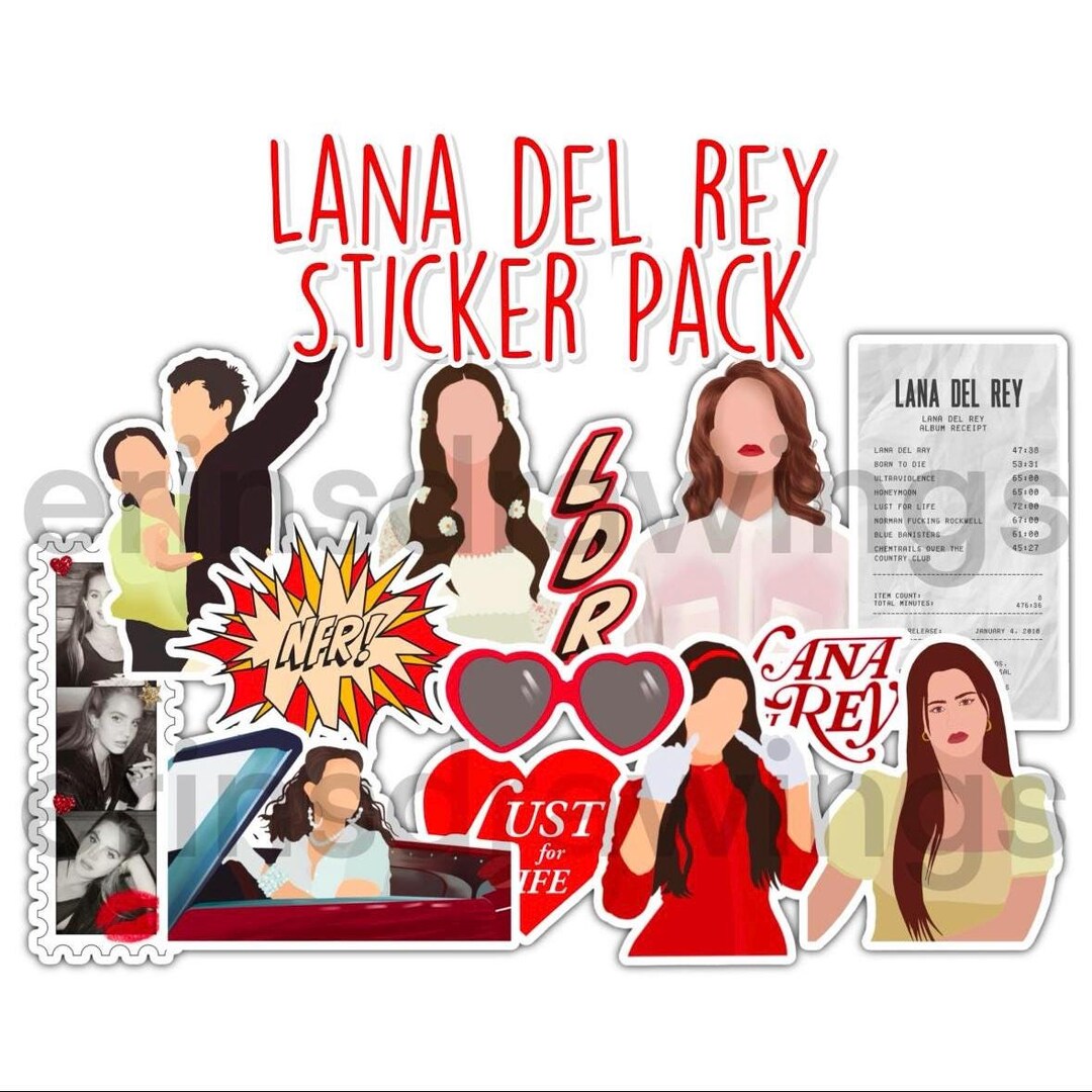 LDR Sticker Pack - Etsy