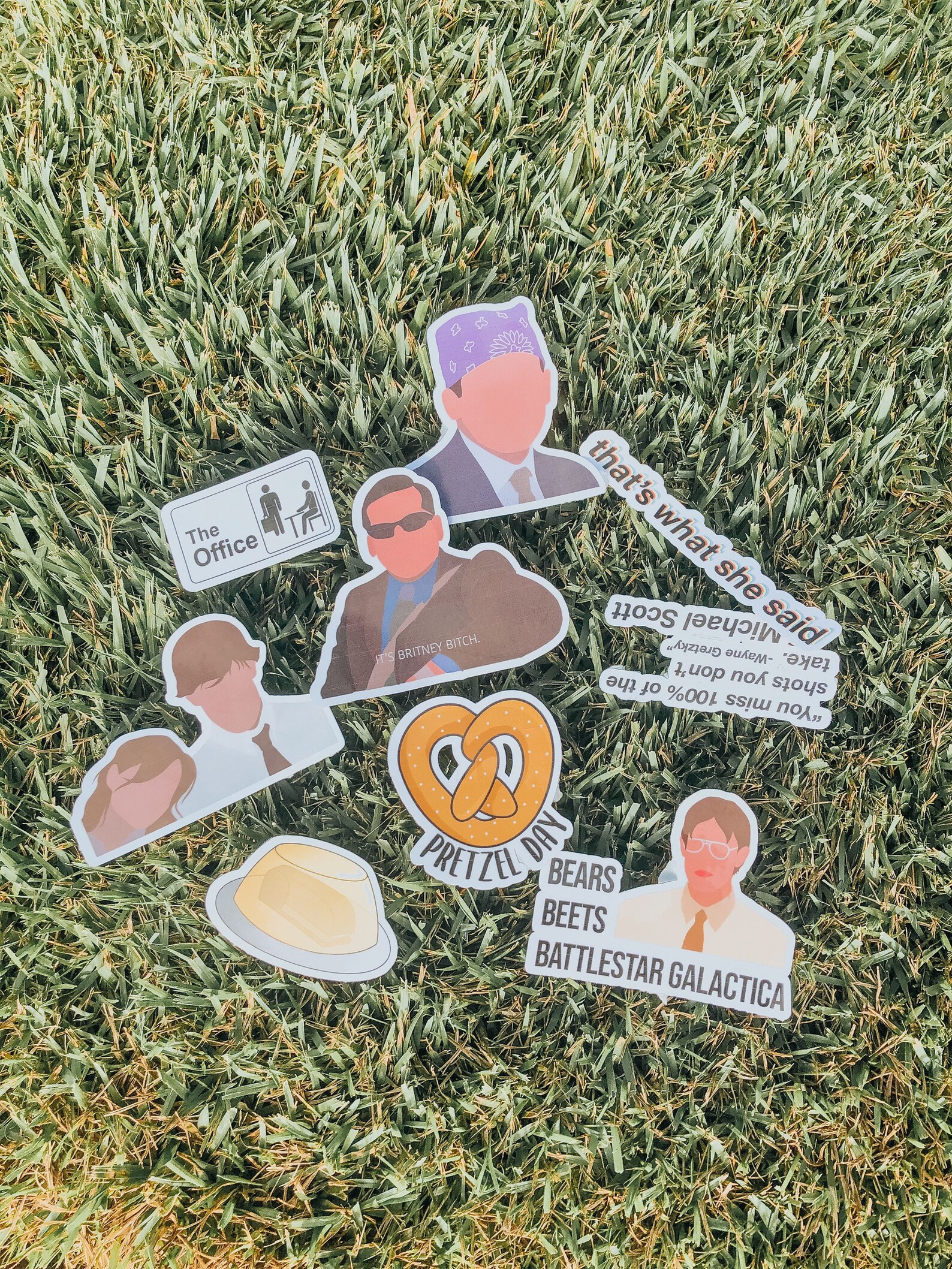 The Office Sticker Pack - Etsy