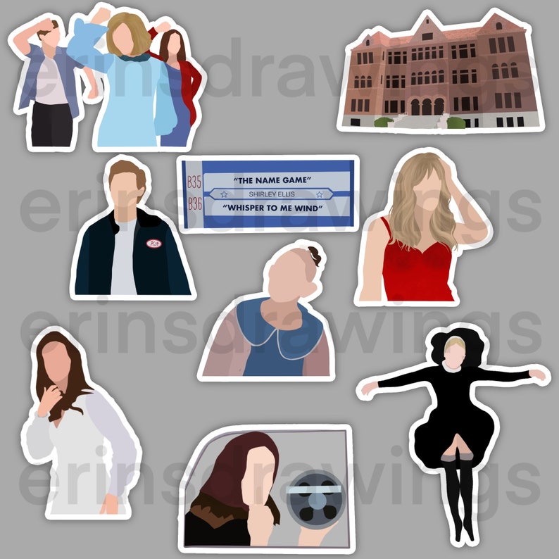 American Horror Story Sticker Packs - Etsy