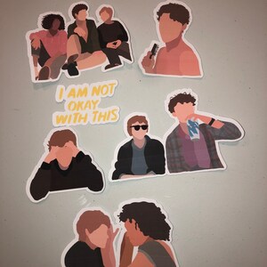 I Am Not Okay With This Sticker Pack - Etsy