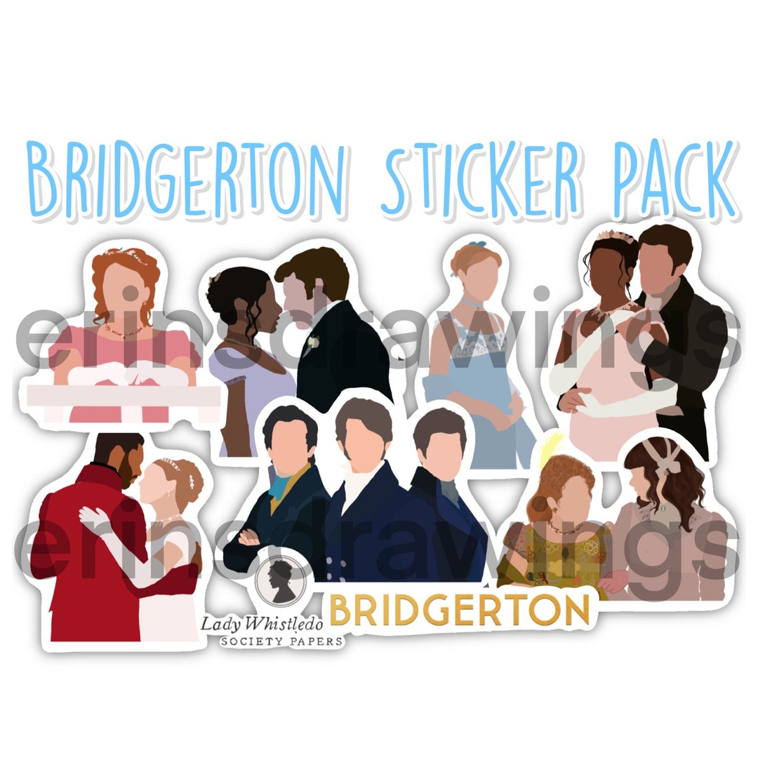 Bridgerton Sticker Pack - Etsy