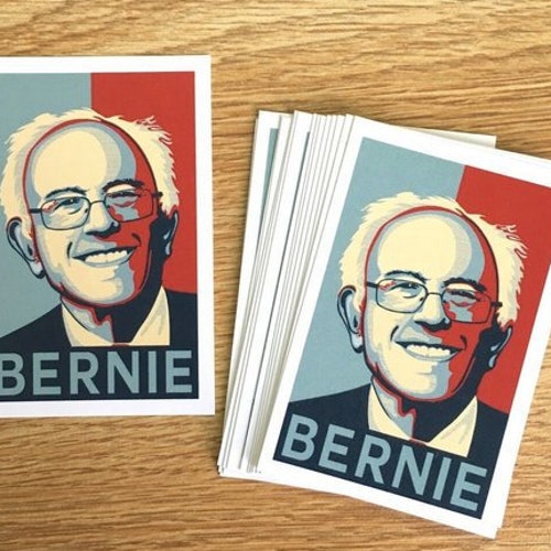 BERNIE SANDERS White Vinyl Decal Sticker Resist 2020 - Etsy