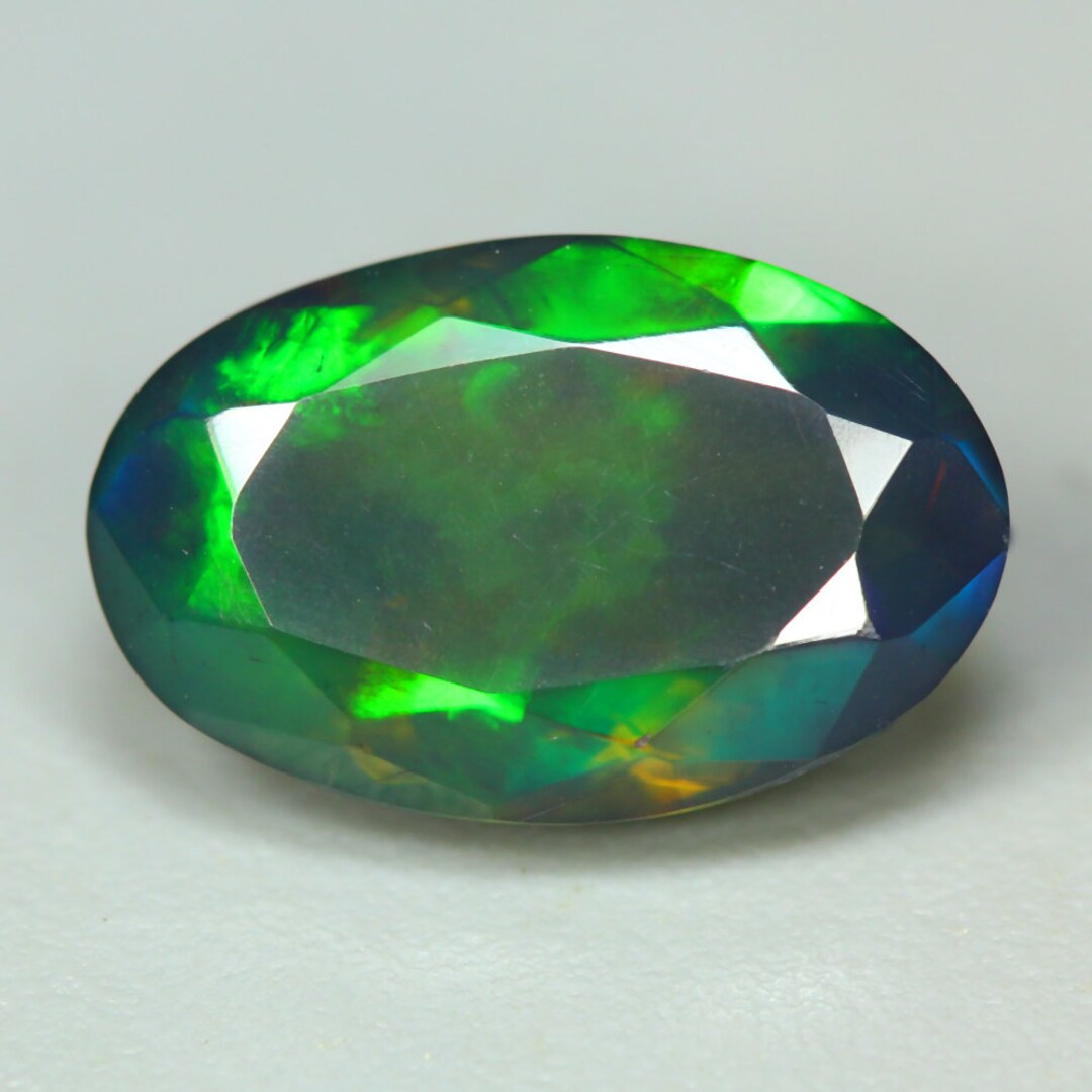 2.52 Cts_eye-catching Muti-color Pattern 100% Natural Welo - Etsy