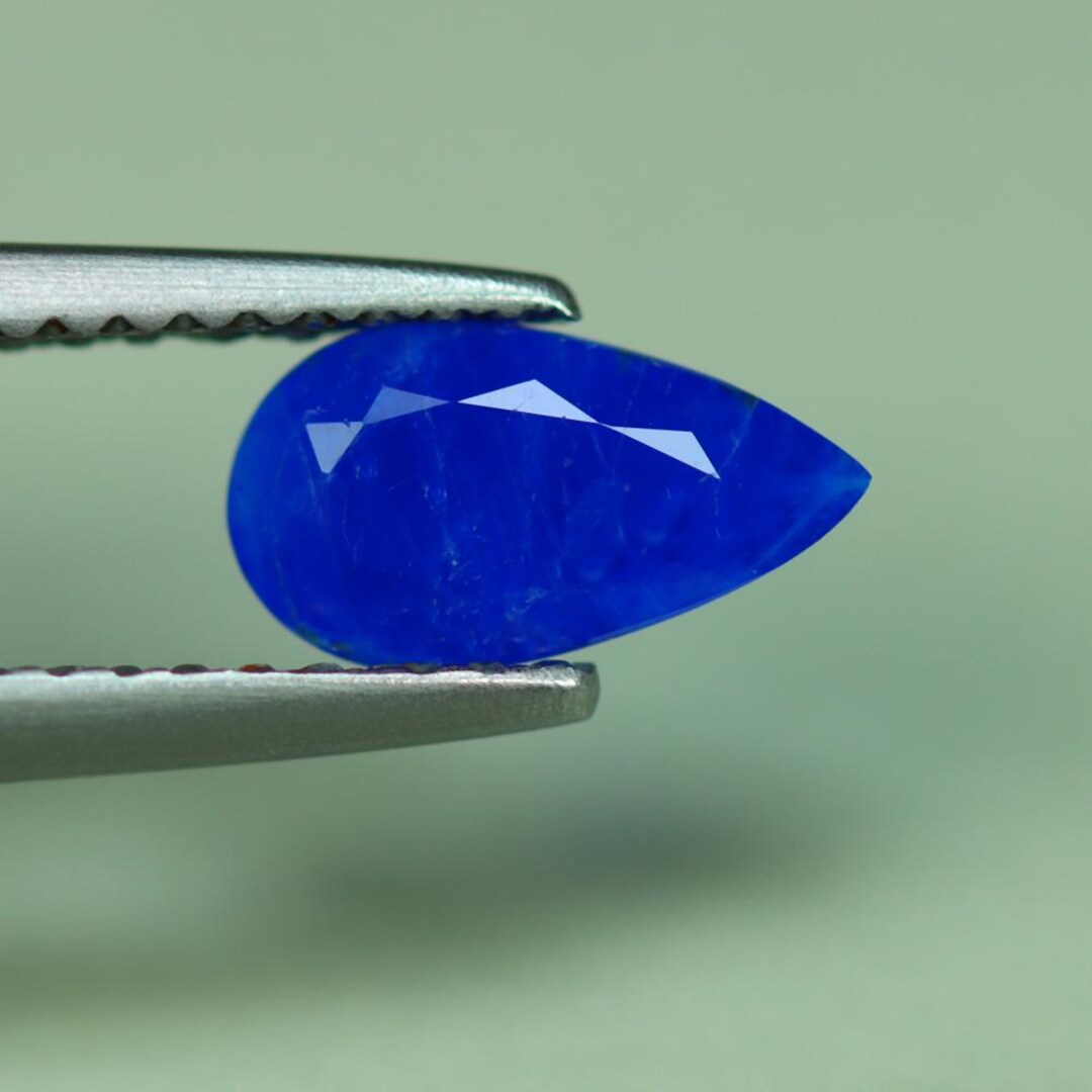 0.47 Cts_antique Collection_100 % Natural Unheated Neon Blue Hauyne ...