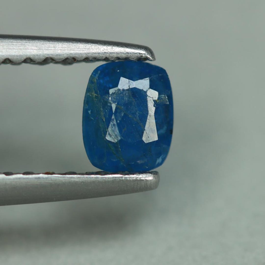 0.24 Cts_antique Gemstone_100 % Natural Unheated Blue Afghanite ...