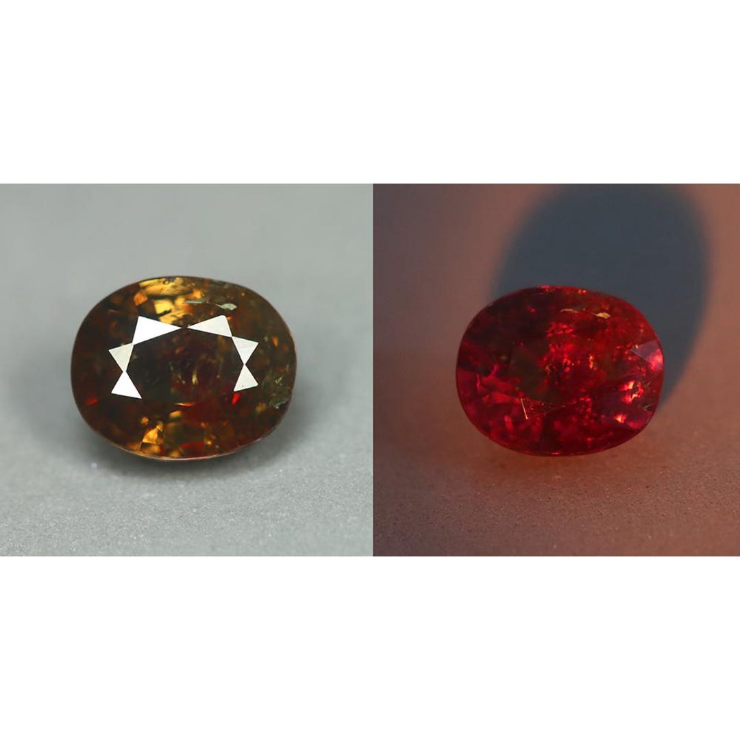 1.60 Cts_stunning Collection_100 % Natural Color Change Garnet ...