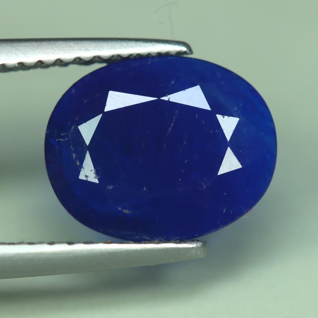 1.61 Cts_antique Collection_100 % Natural Unheated Neon Blue Hauyne ...