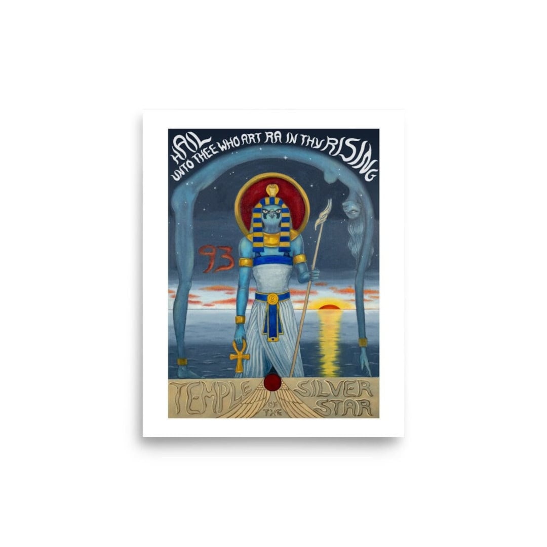 Temple of the Silver Star, Ra Poster - Etsy