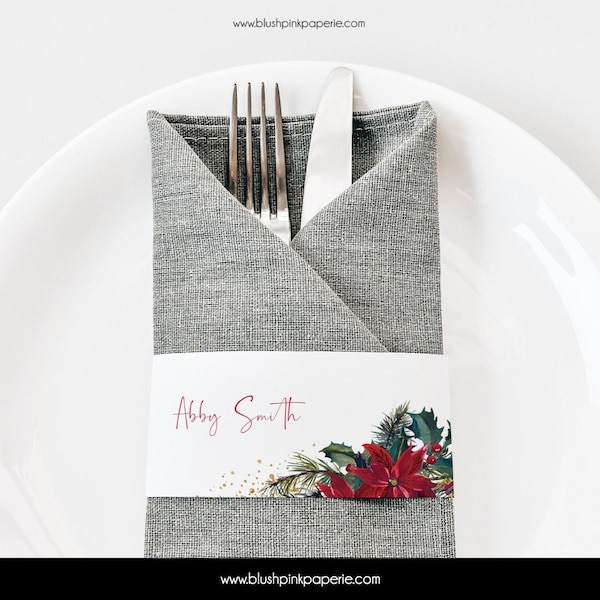 Napkin Wrapper - Etsy