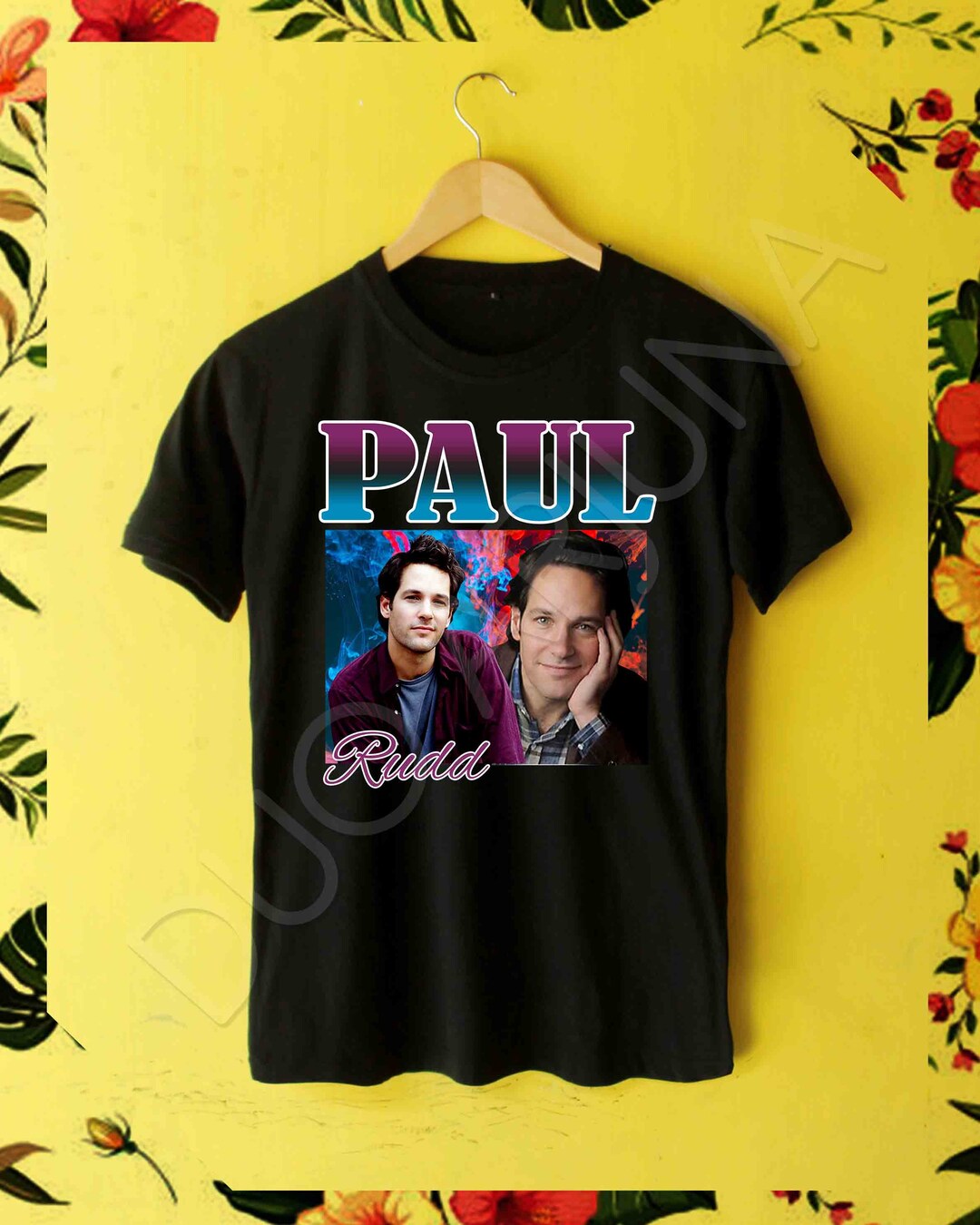 Paul Rudd Shirt, Homage Paul Rudd, Movie Shirt, Actor, Handsome Paul ...