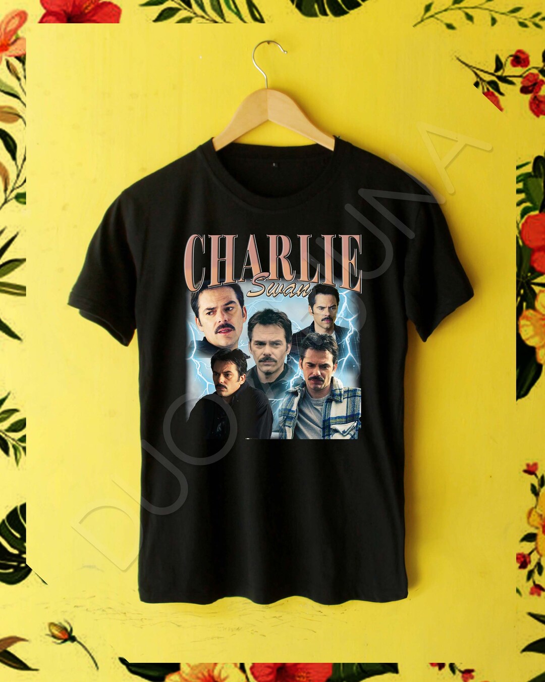 Charlie Swan Twilight Vintage T Shirt, Charlie Swan Twilight 90s ...