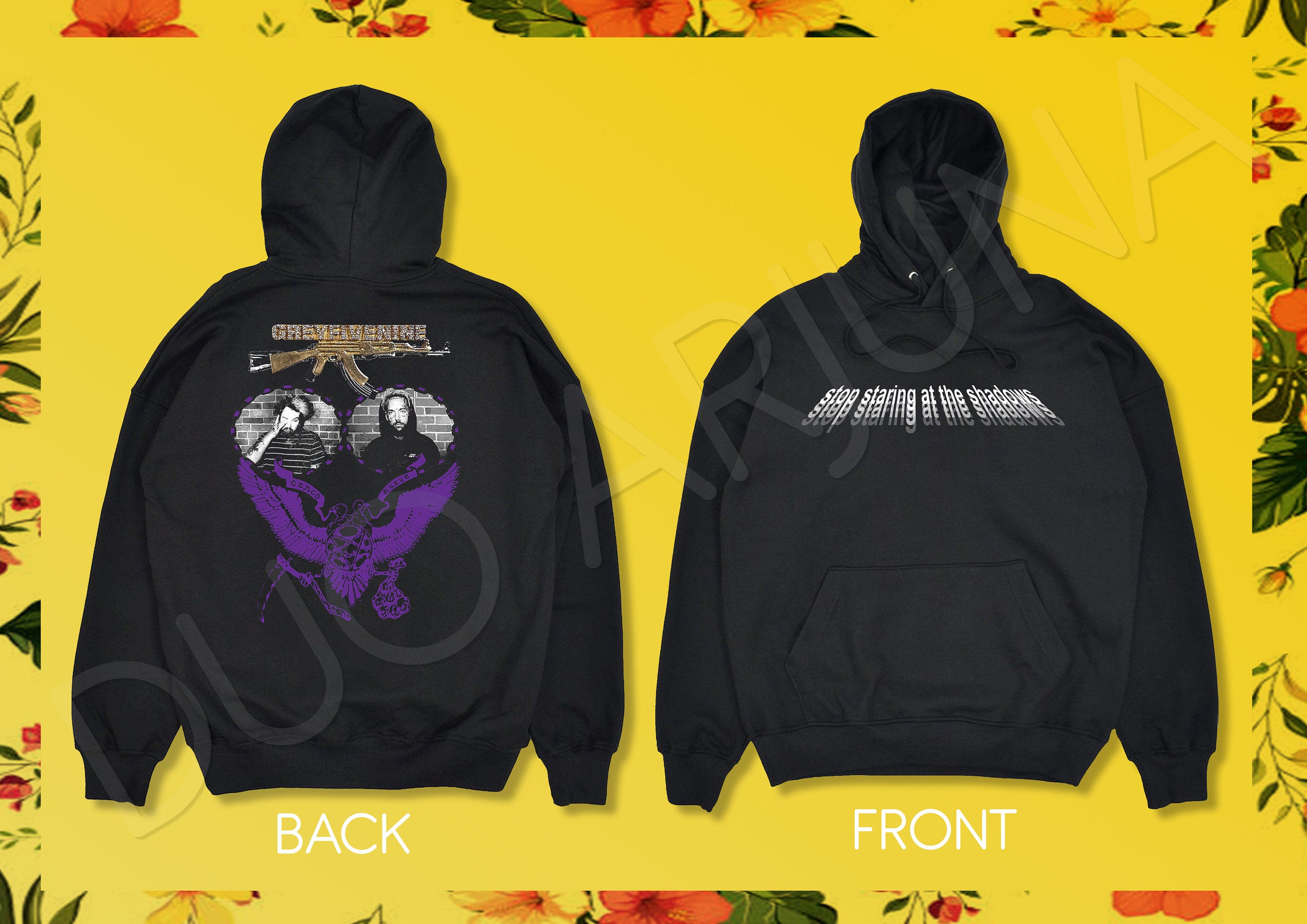 Suicideboys "Stop Staring at the Shadows" Hoodie G59 seltenes T-Shirt ...