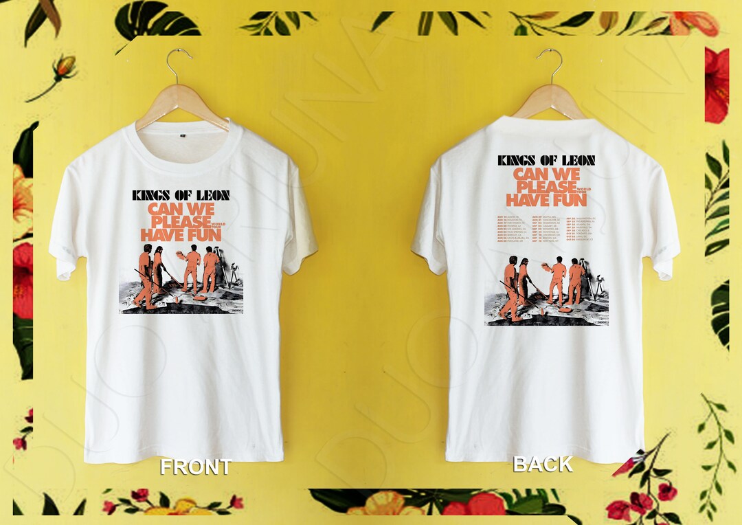 KOL World Tour 2024 T-shirt Kings of Leon Band Shirt Vintage 80' 90's T ...