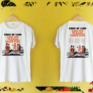 KOL World Tour 2024 T-shirt Kings of Leon Band Shirt Vintage 80' 90's T ...