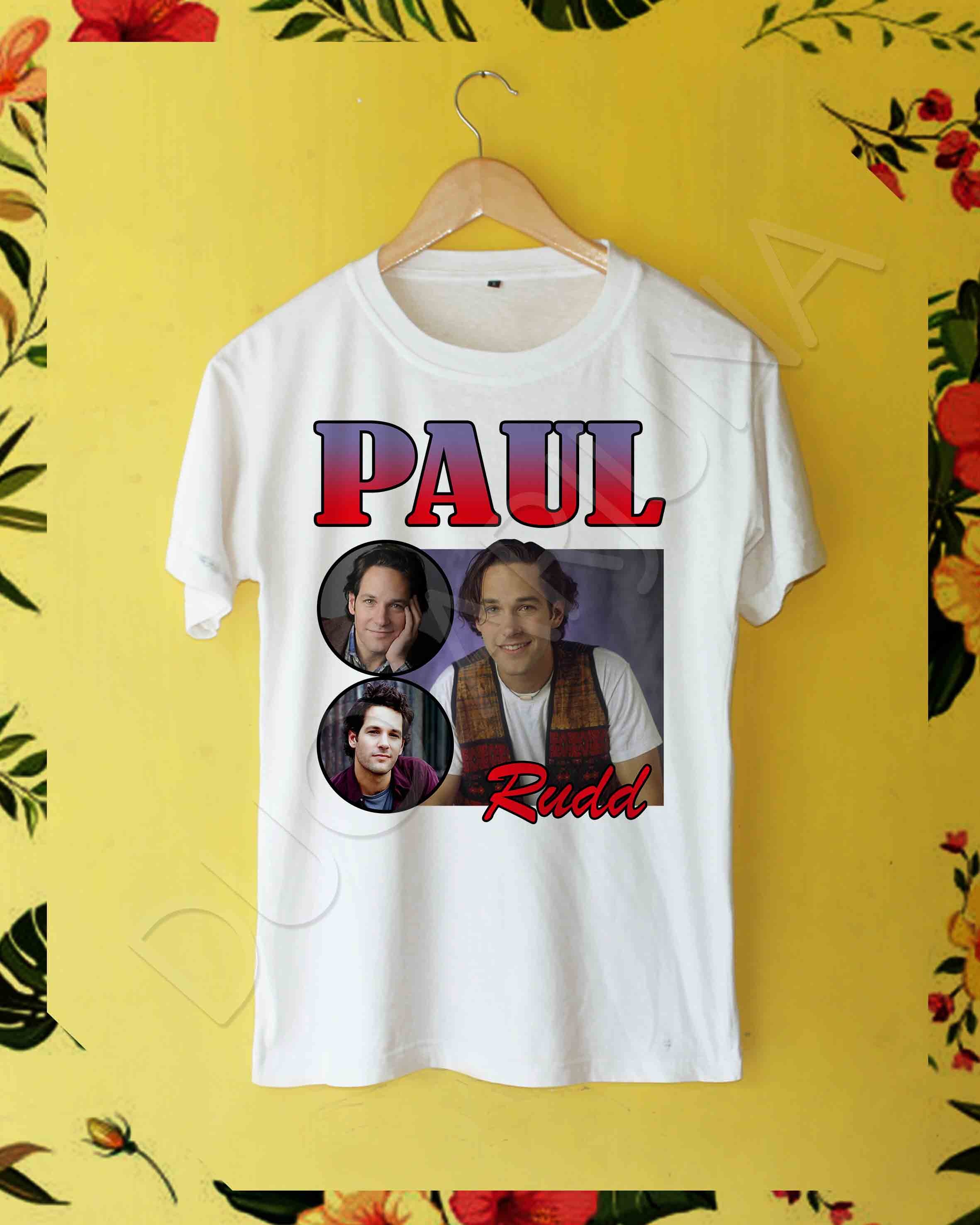 Paul Rudd COVER FACE Shirt Homage Paul Rudd Movie Shirt - Etsy