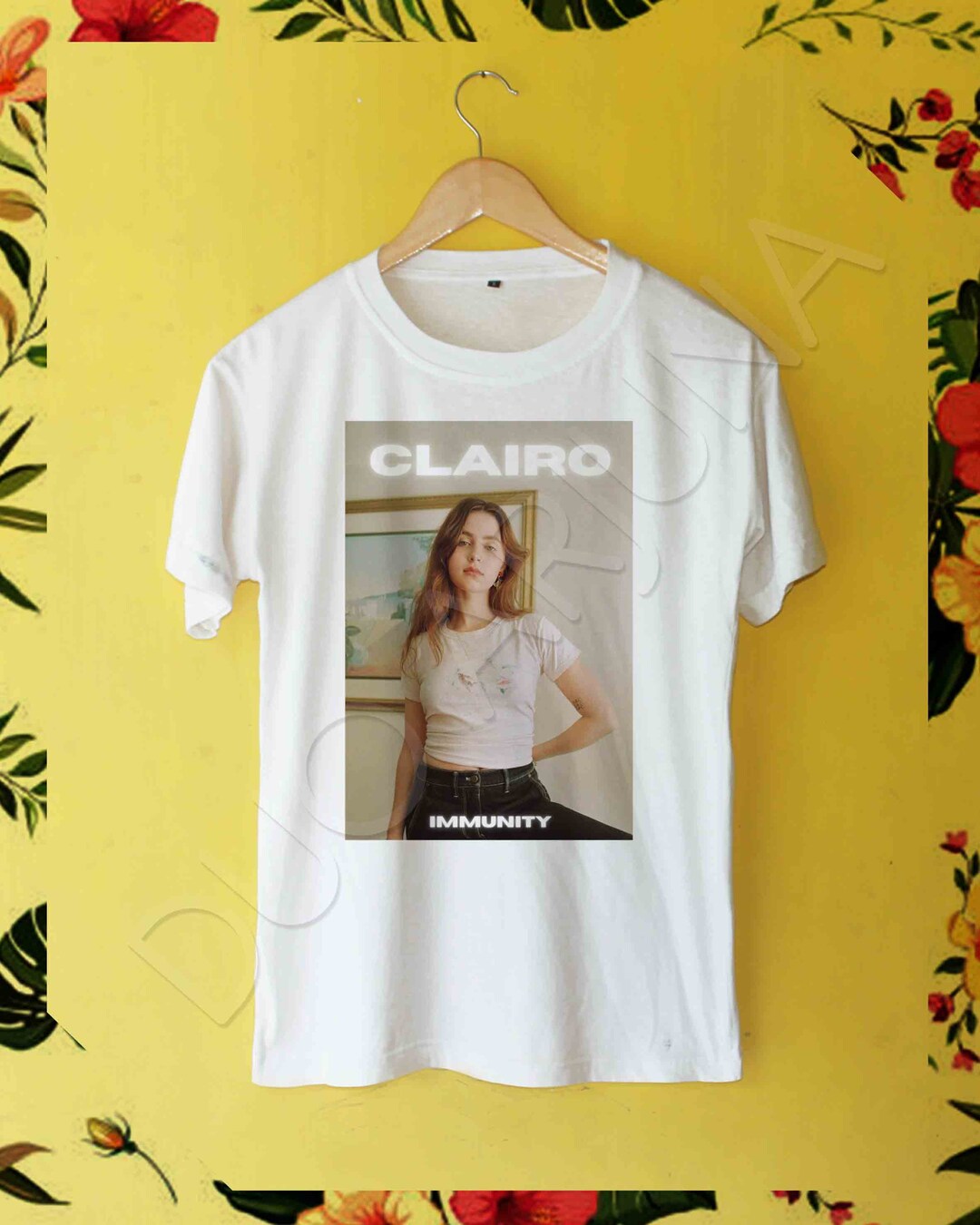 Clairo Immunity T-shirt Clairo Shirt Rock Music - Etsy