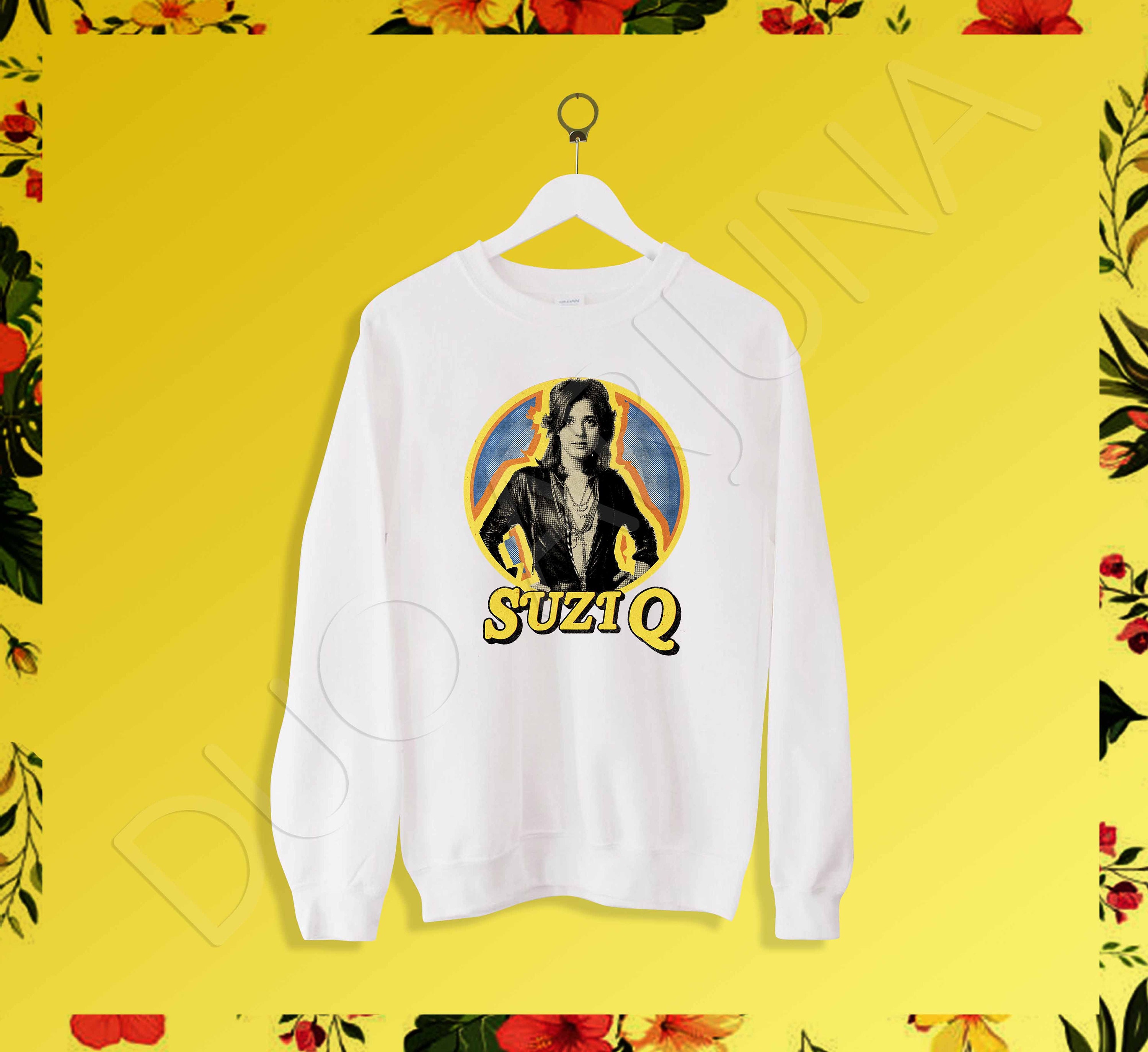 SUZI QUATRO T-shirt Vtg 90s Suzi Quatro's Rocking | Etsy