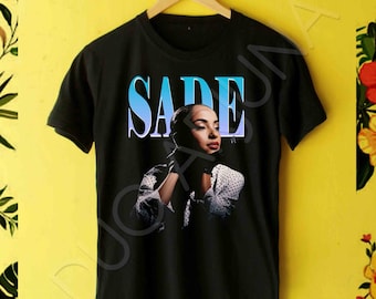 Sade T-shirt Sade Adu Legend Singer Sade Tee - Etsy