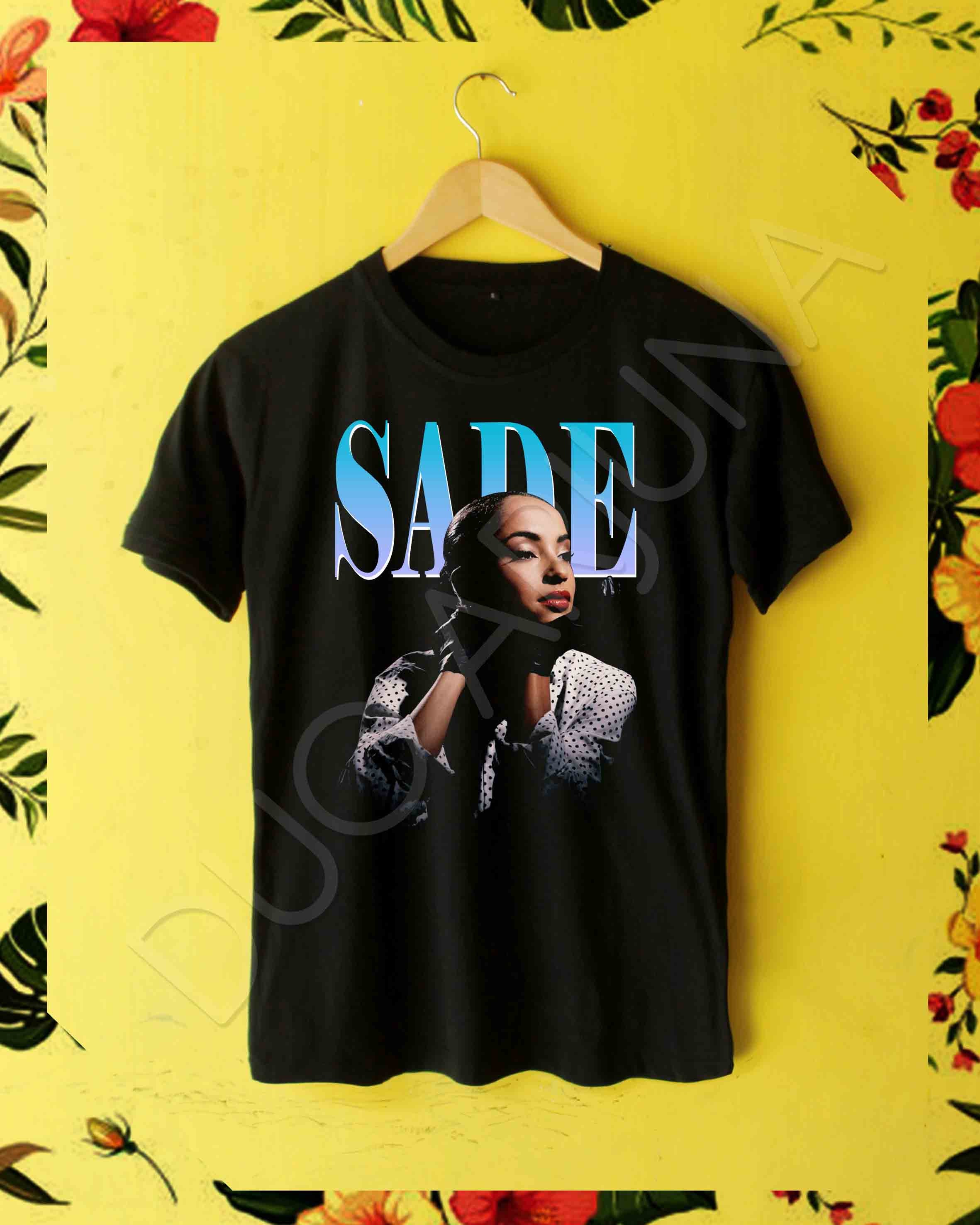 Sade Singer T-shirt Fan Music Songwriter Composer T-shirt Black Vintage ...