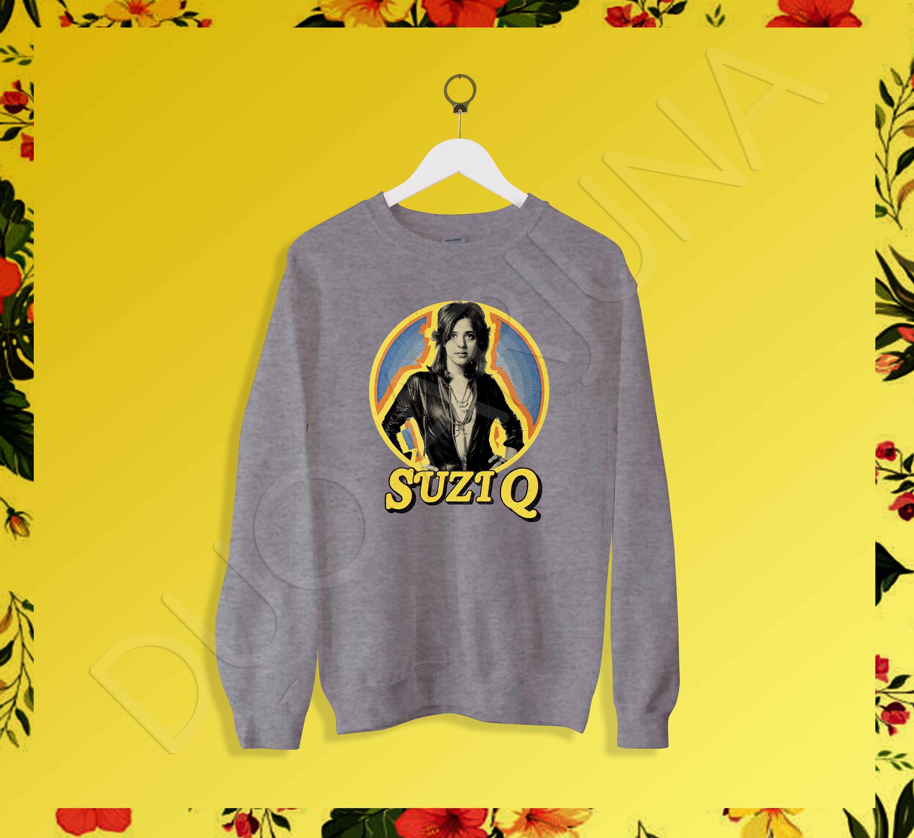 SUZI QUATRO T-shirt Vtg 90s Suzi Quatro's Rocking - Etsy