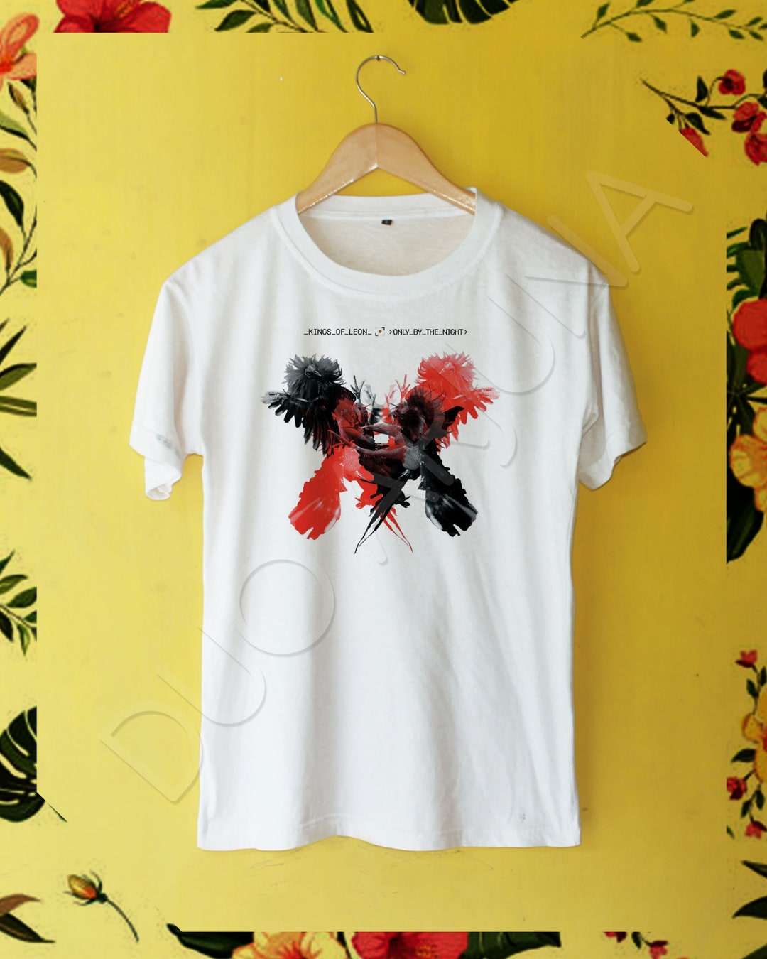 KOL Band Shirt Kings of Leon Band Rock Only by the Night Music Logo ...