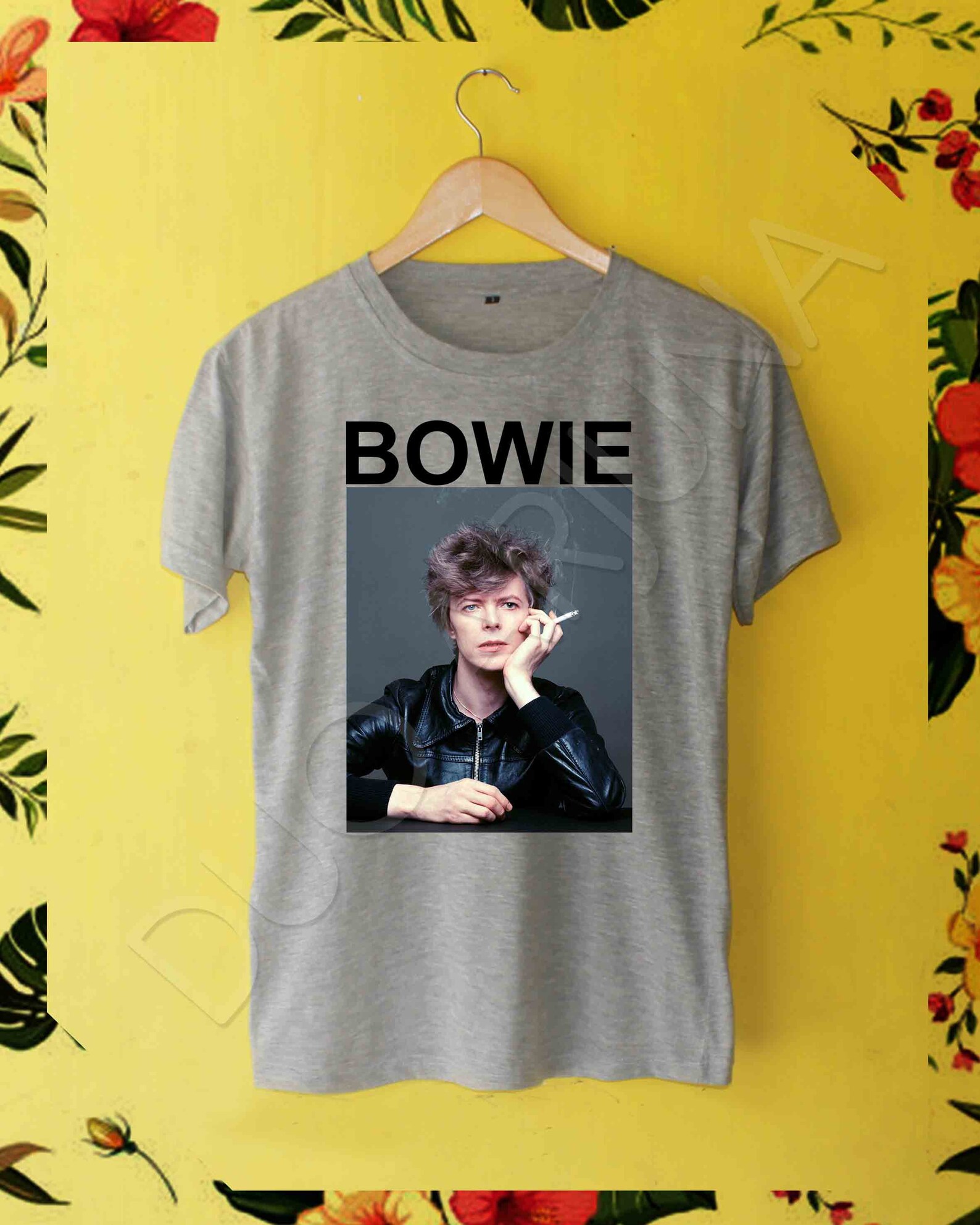 David Bowie Shirt classic style vintage BOWIE cool young | Etsy