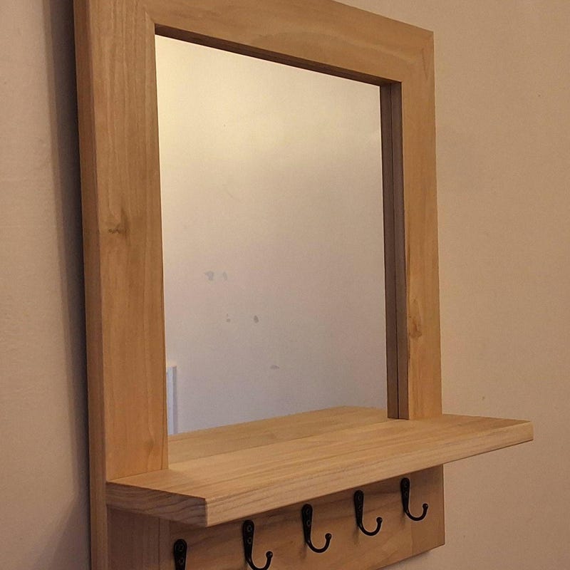 Mirror With Shelf - Etsy