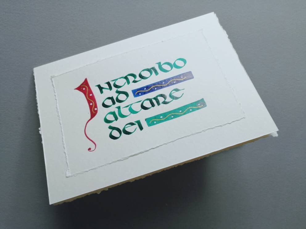 Introibo Ad Altare Dei - Etsy