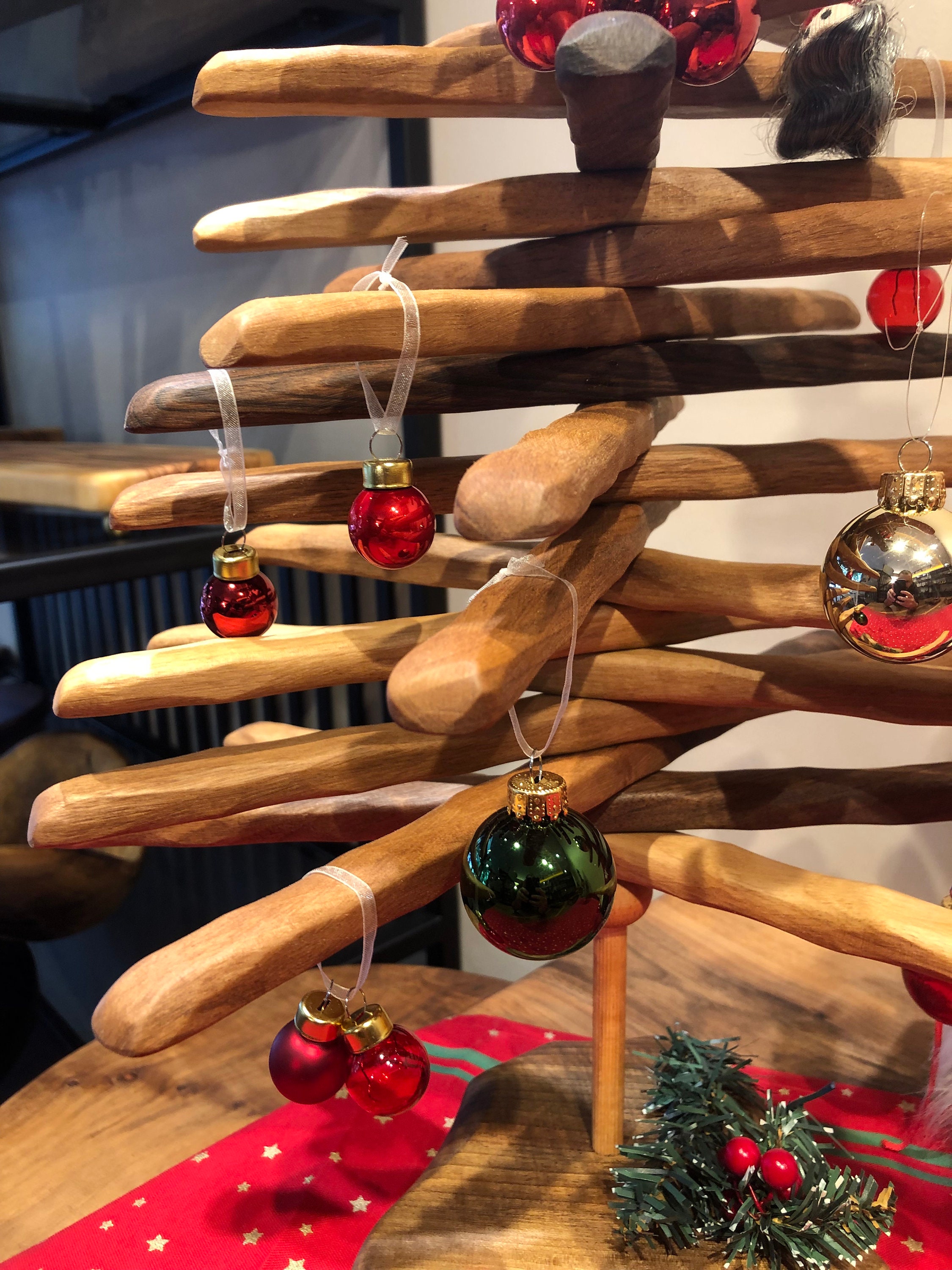 Table Top Tree With Stand , Rustic Farm House Decor, Eco-friendly ...