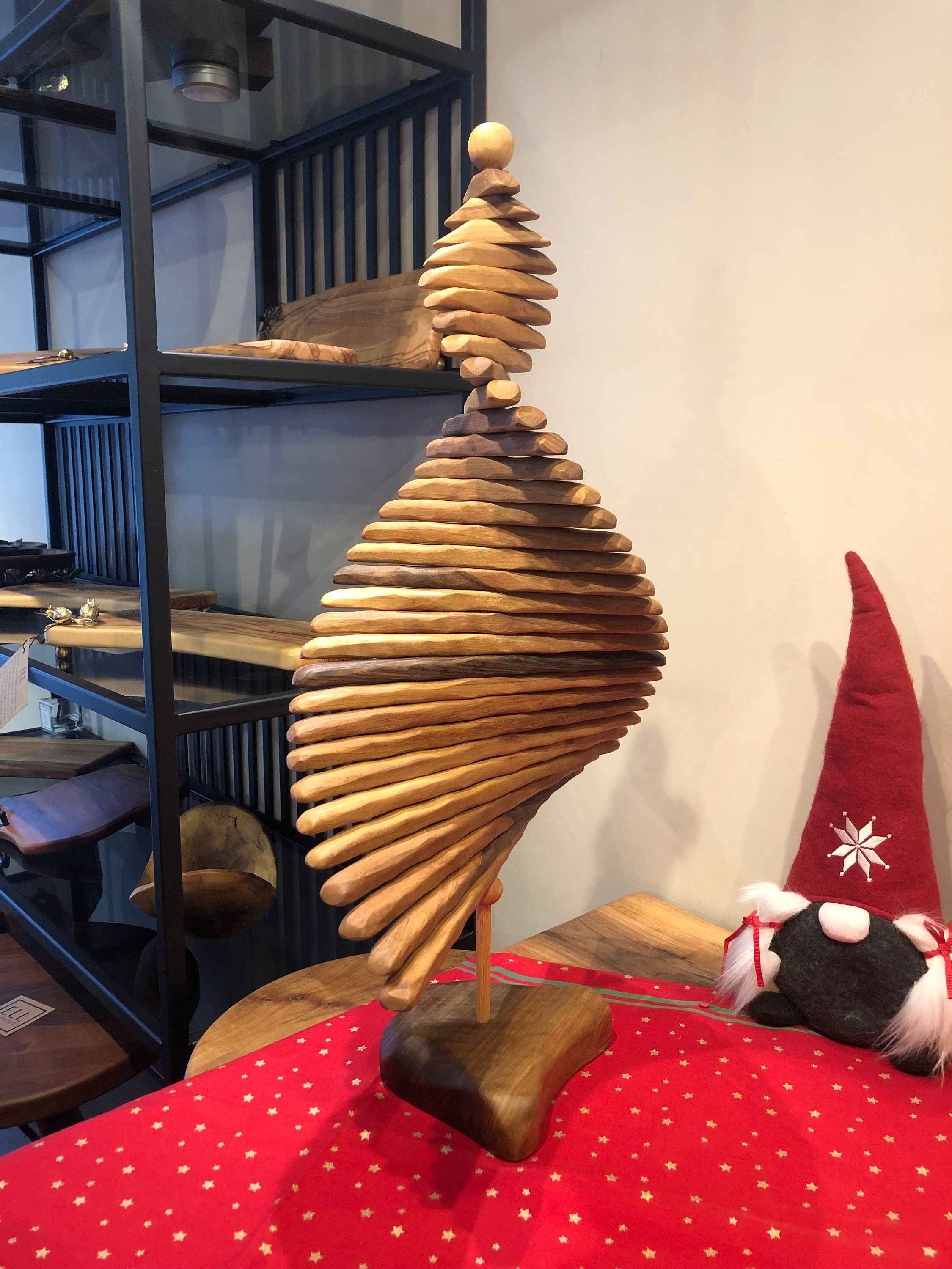 Table Top Tree With Stand , Rustic Farm House Decor, Eco-friendly ...