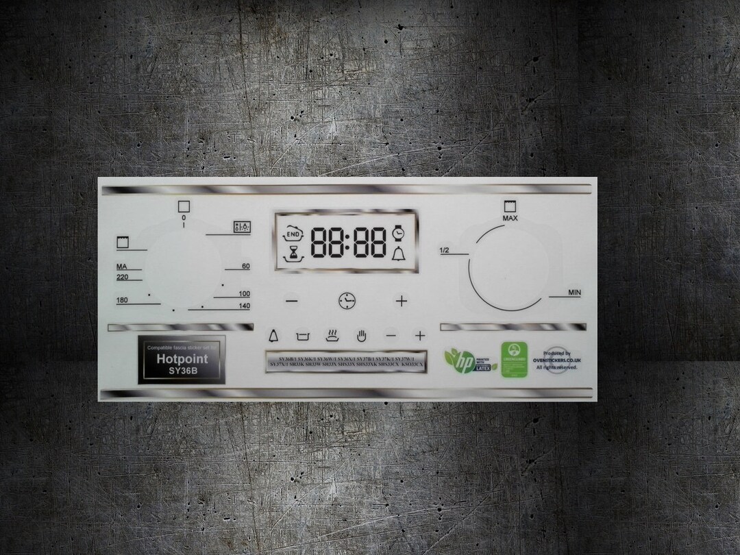 HOTPOINT SY36 SY37 SH33 SHS33 KSO33CX Compatible Fascia - Etsy