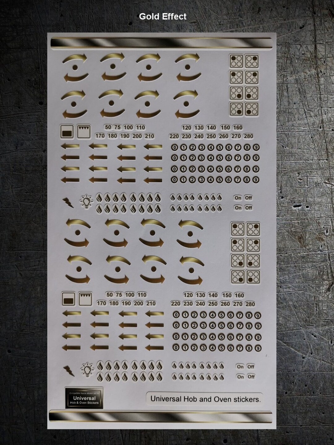 Universal Oven and Hob Dial and Fascia Stickers Bundle. - Etsy