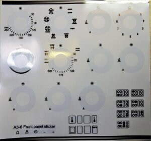 Smeg A3-6 Range Oven Compatible Panel Fascia Sticker Set - Etsy Canada