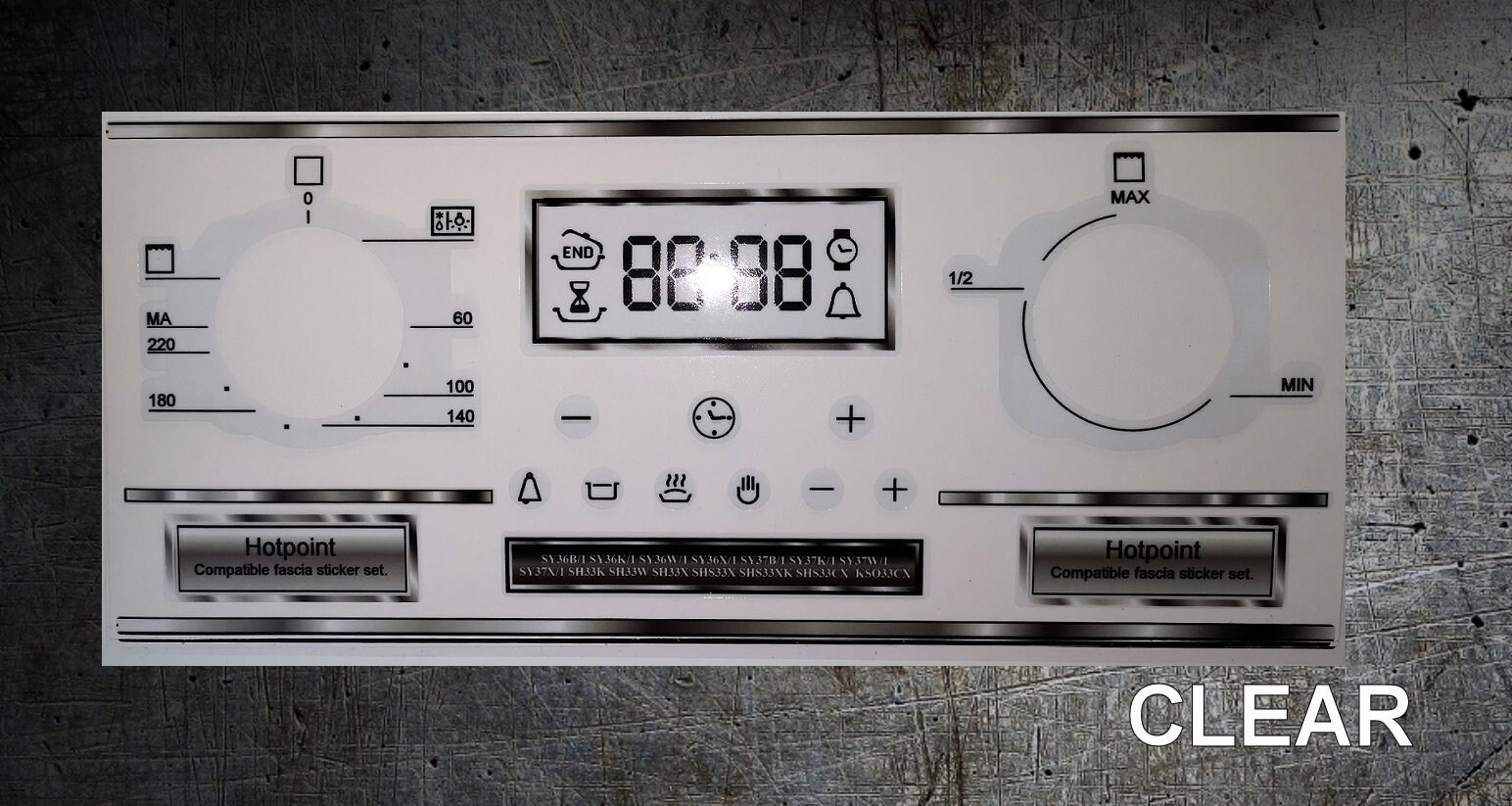 HOTPOINT SY36 SY37 SH33 SHS33 KSO33CX Compatible Fascia - Etsy