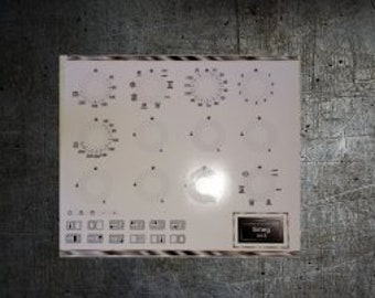 Smeg A2-5 Range Oven Compatible Panel Fascia Sticker Set | Etsy UK