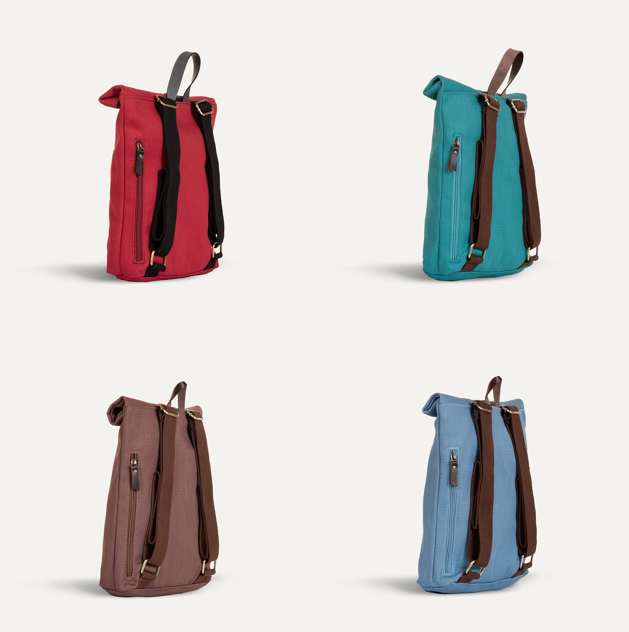 RollTop Backpackmini backpackrolltopWomen Bacpack Soft | Etsy